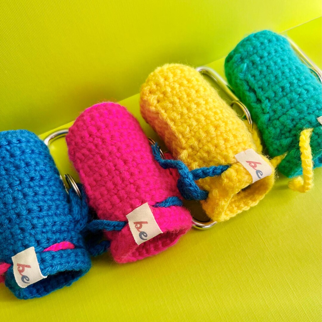 Crochet Dog Poop Bag Holder Knit Waste Bag Gift for Dog Lover Custom ...