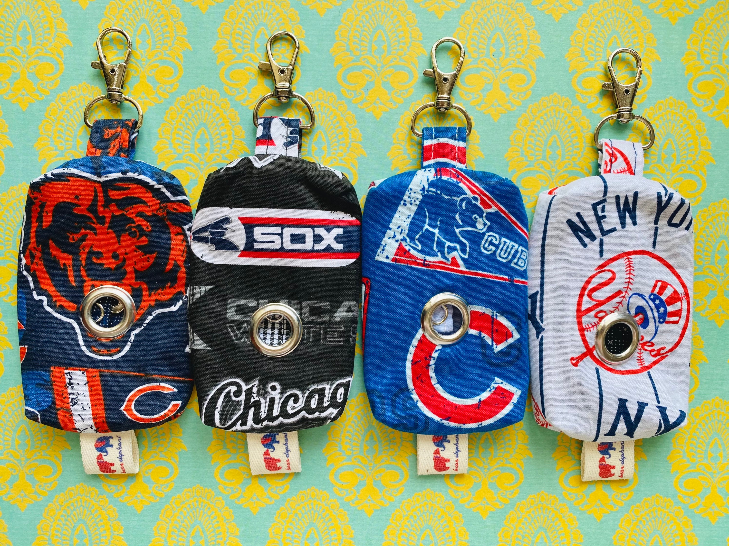 Dog Poop Bag Holders Football Dog Waste Bag Sports Cotton Dog Poop Bags ...