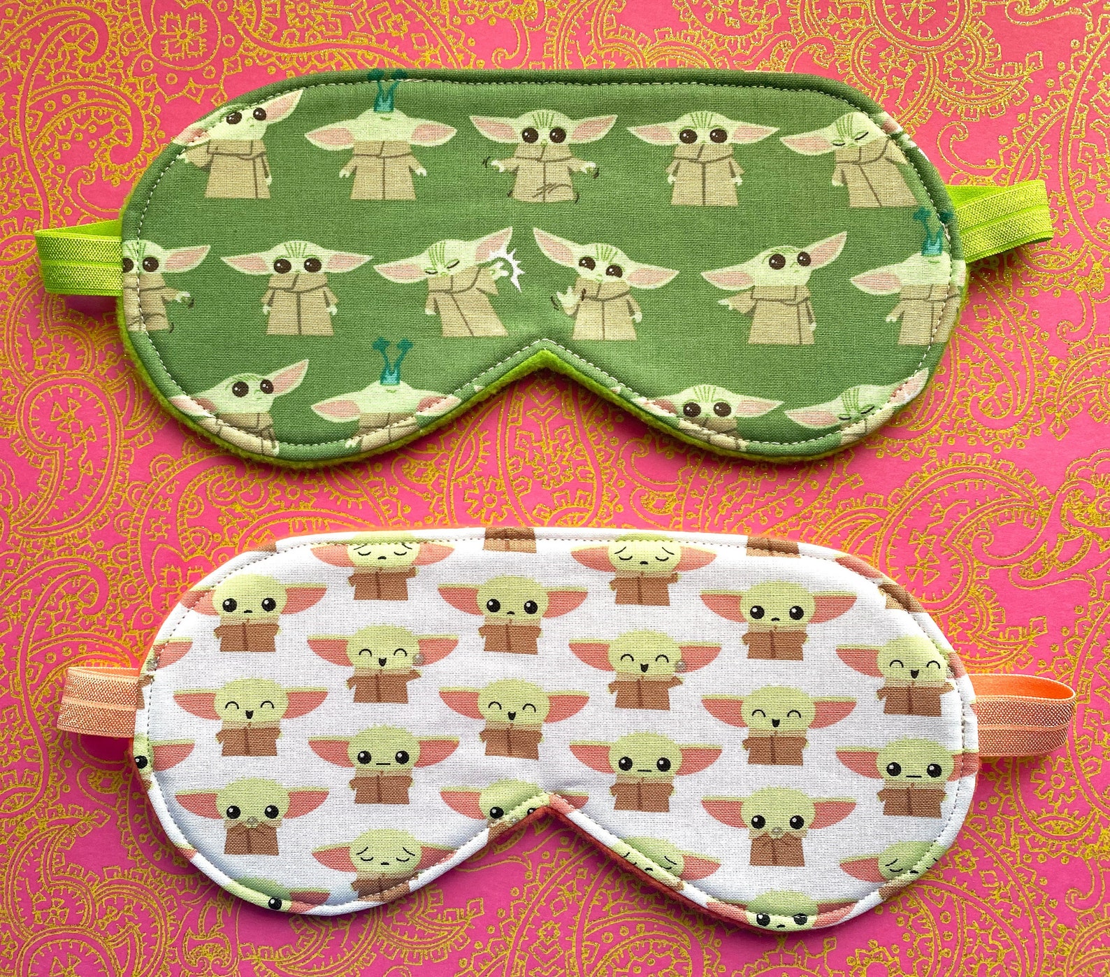 Baby Yoda Cotton Sleeping Mask Star Wars Grogu Sleep Mask the ...