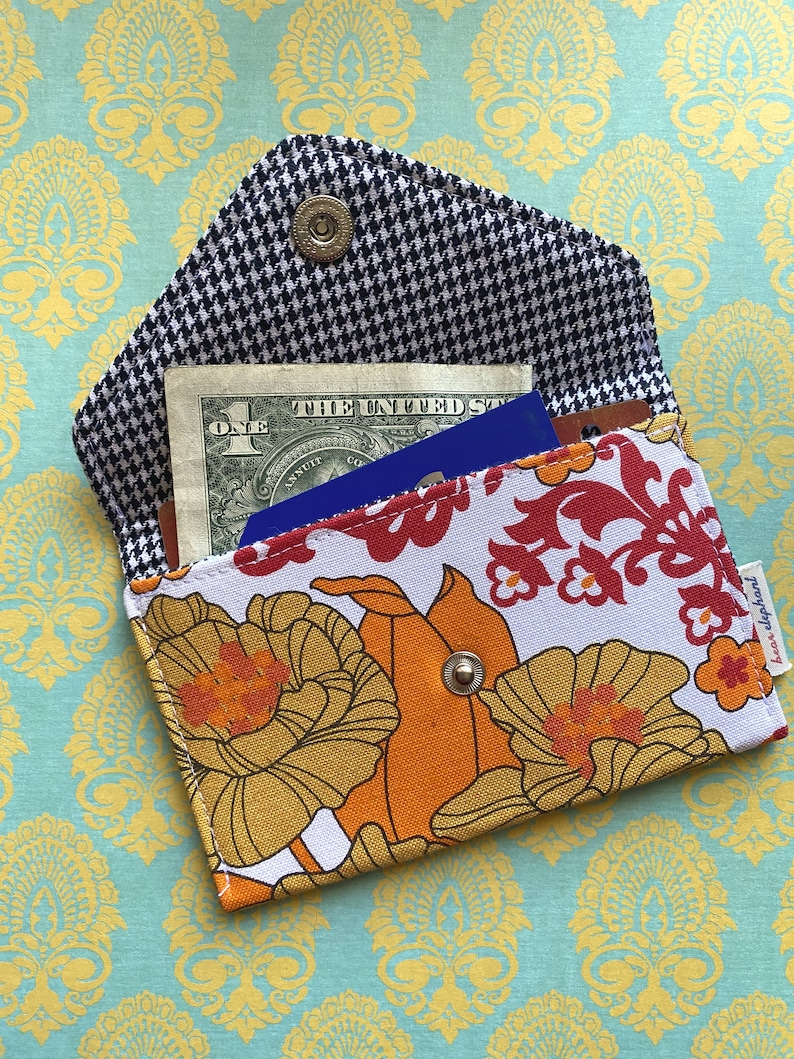 Simple Wallet, Envelope Wallet, Cash and Card Pouch, Fashion Snap ...