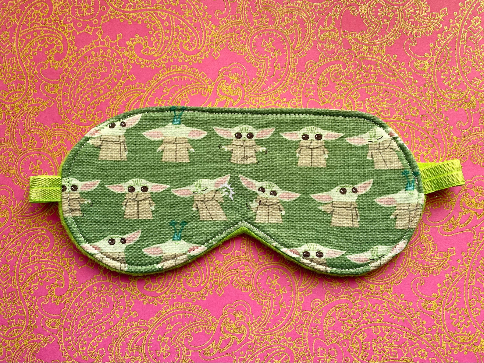 Baby Yoda Cotton Sleeping Mask Star Wars Grogu Sleep Mask the ...