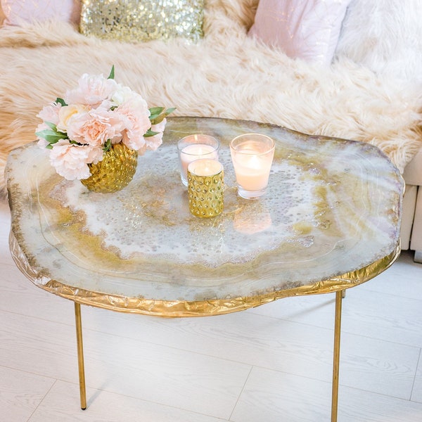 Geode Coffee Table - Etsy