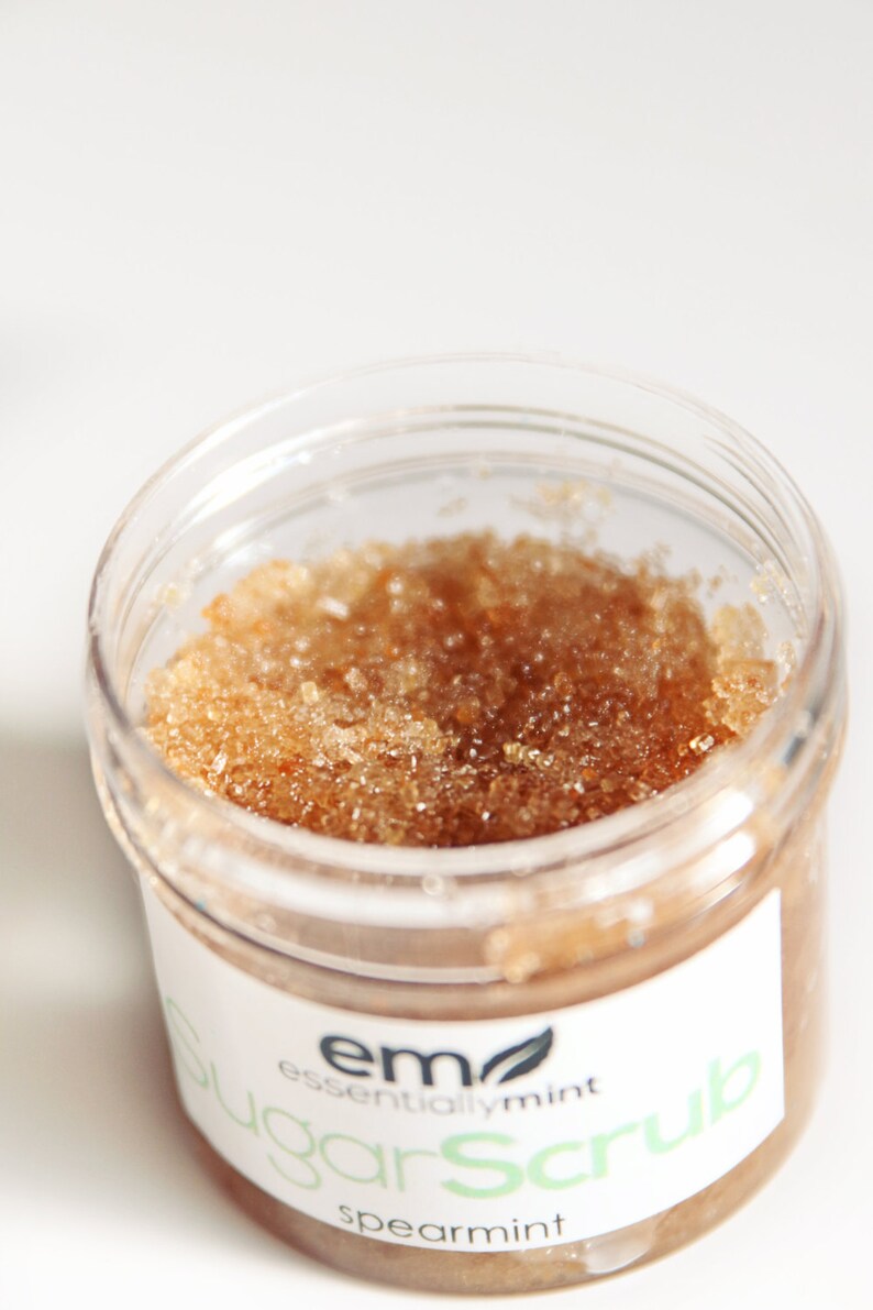 Mint Sugar Scrub, Body Scrub, All Natural Scrub, Handmade Body Scrub ...