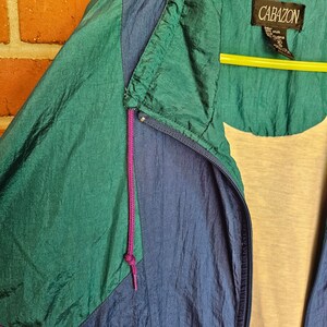 90's Windsuit Track Jacket Geometric Tealpurple M - Etsy
