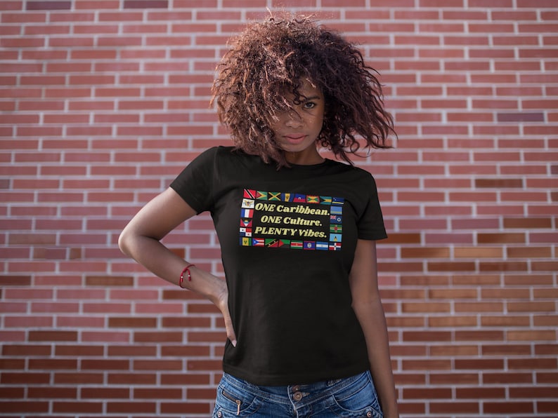 Caribbean Roots Shirt, Island Unity Tee, Plenty Vibes T-shirt, Fete ...