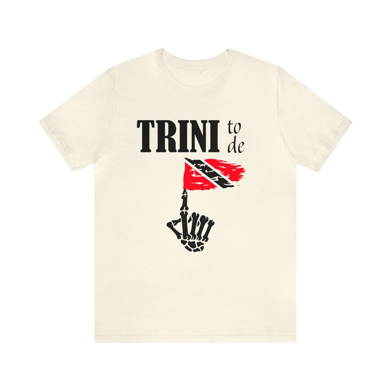 Trini to D Bone Trinidadian Halloween Shirt for Trinidad and Tobago Men ...