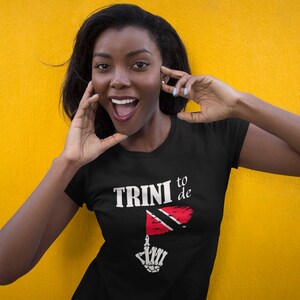 Trini to D Bone Trinidadian Halloween Shirt for Trinidad and Tobago Men ...