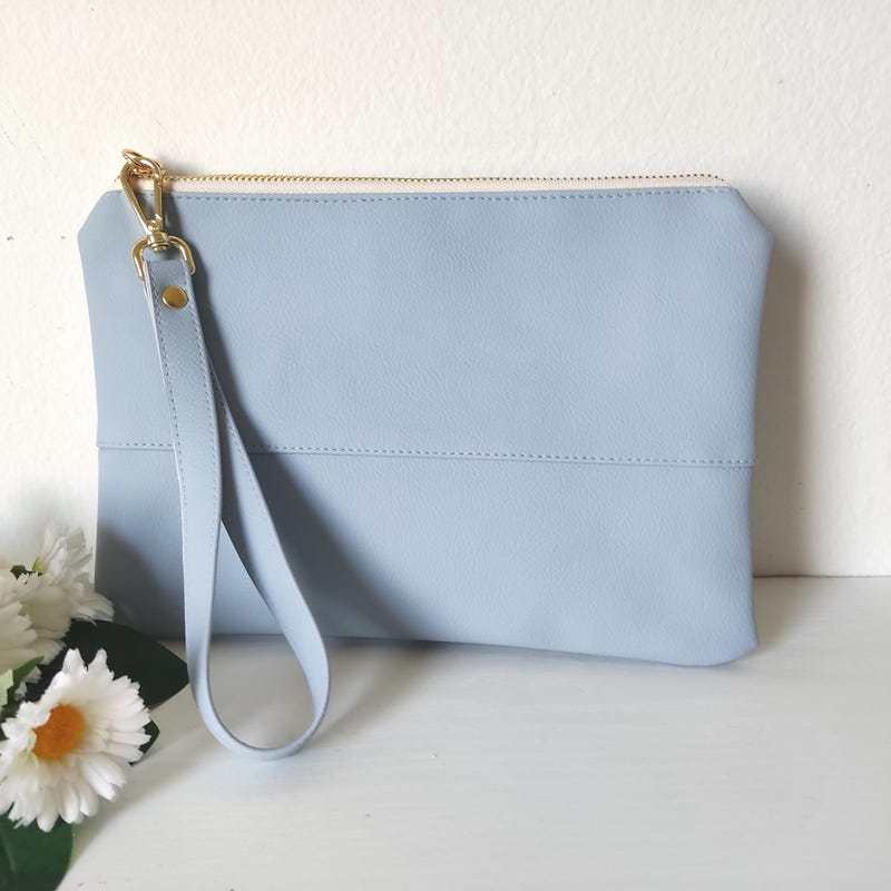 Light Blue Clutch - Etsy
