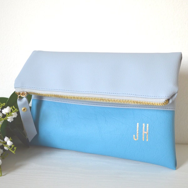 Light Blue Clutch - Etsy