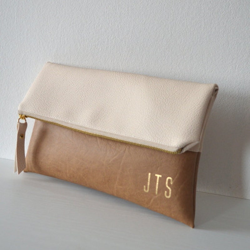 Monogram Clutch - Etsy