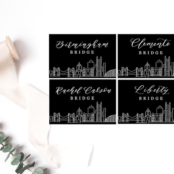 Pittsburgh Bridges for Cookie Table - Etsy