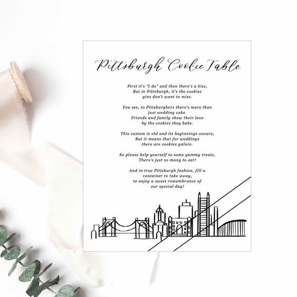 Pittsburgh Bridge Cookie Table - Etsy