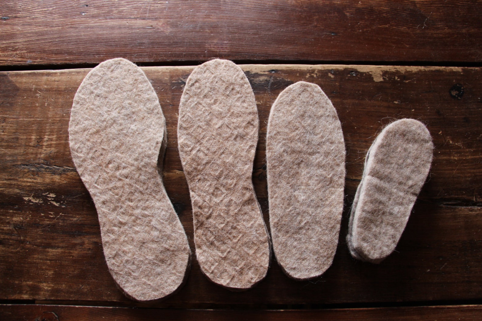 Shoe-sole Made of Alpaca Felt in Quebec - Etsy