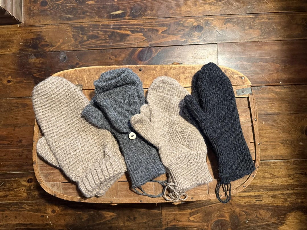 Alpaca Wool Mitt - Etsy Canada