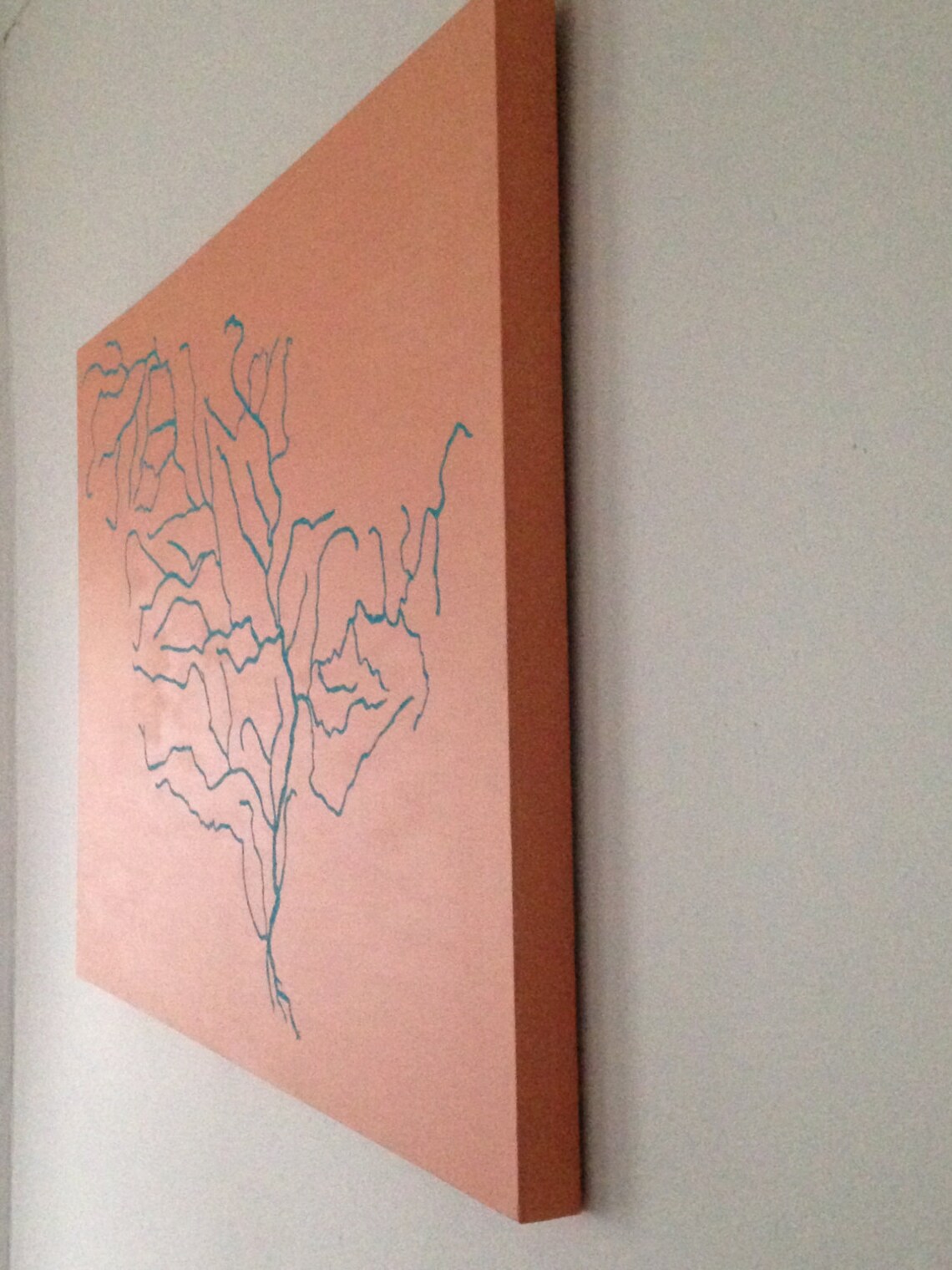 Mississippi River Watershed Map Handmade Painting (36"x24" or 24"x16 ...