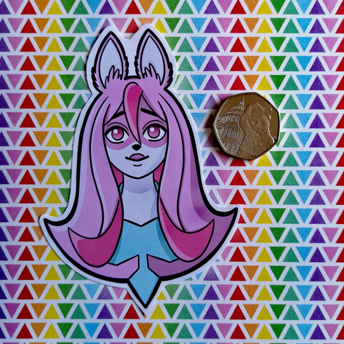 Cute Kawaii BNA Chibi Glossy Stickers Individual or 6 Pack - Etsy UK