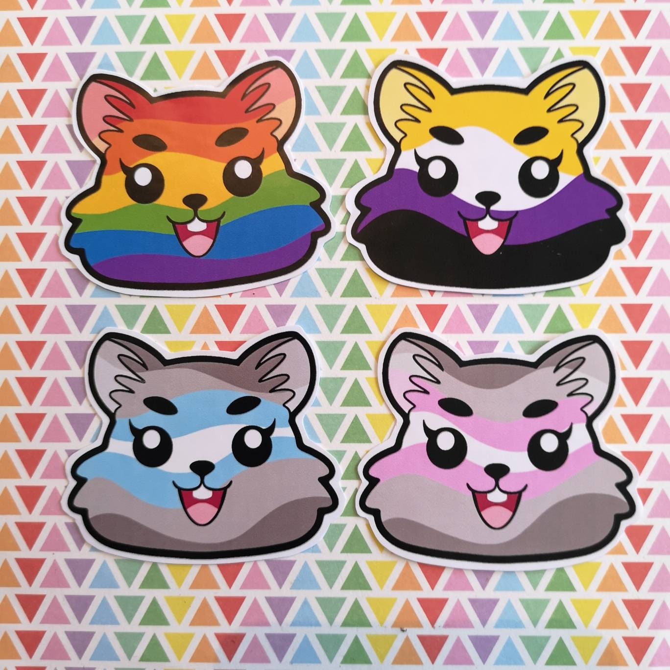 Drawing & Illustration Art & Collectibles Small or Large Glossy Cute ...