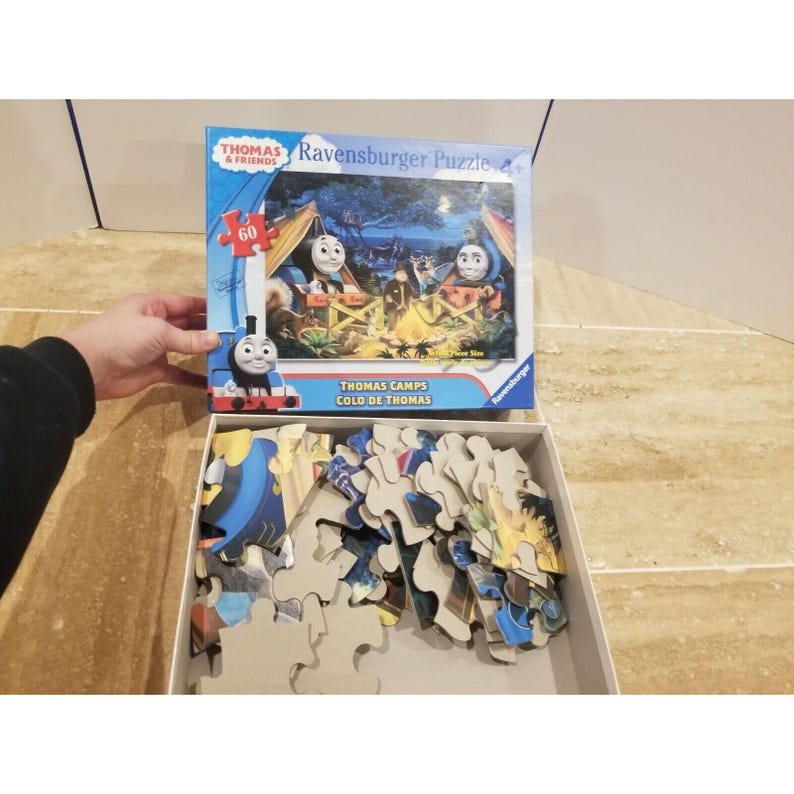 Thomas Friends Thomas Camps 60 Piece Kids Jigsaw Puzzle Ravensburger ...