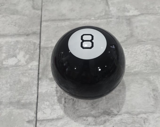 Vintage 1980s Mattel Brand Magic 8 Ball Fortune Teller Toy Excellent ...
