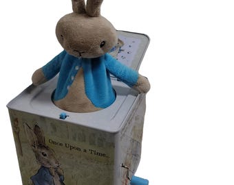 Peter Rabbit Jack-in-the-box Toy by Beatrix Potter for Kids Pop up AB22 ...