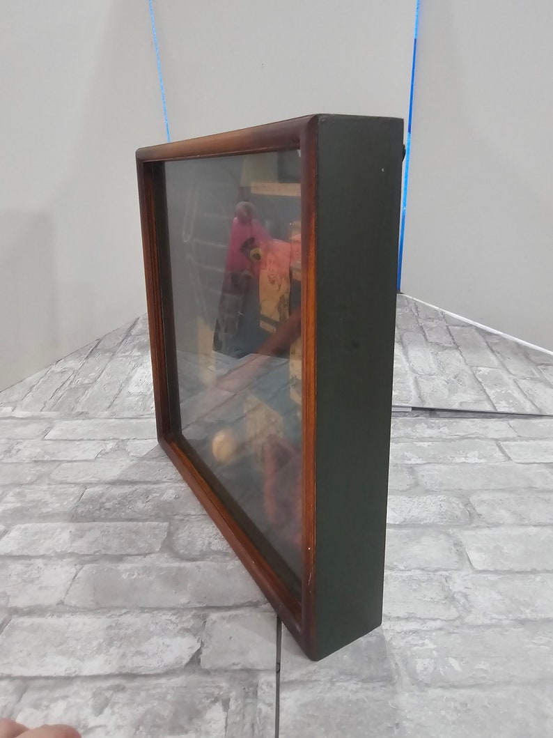 Baseball Decor the History of Baseball Shadow Box Display Case Ruth ...