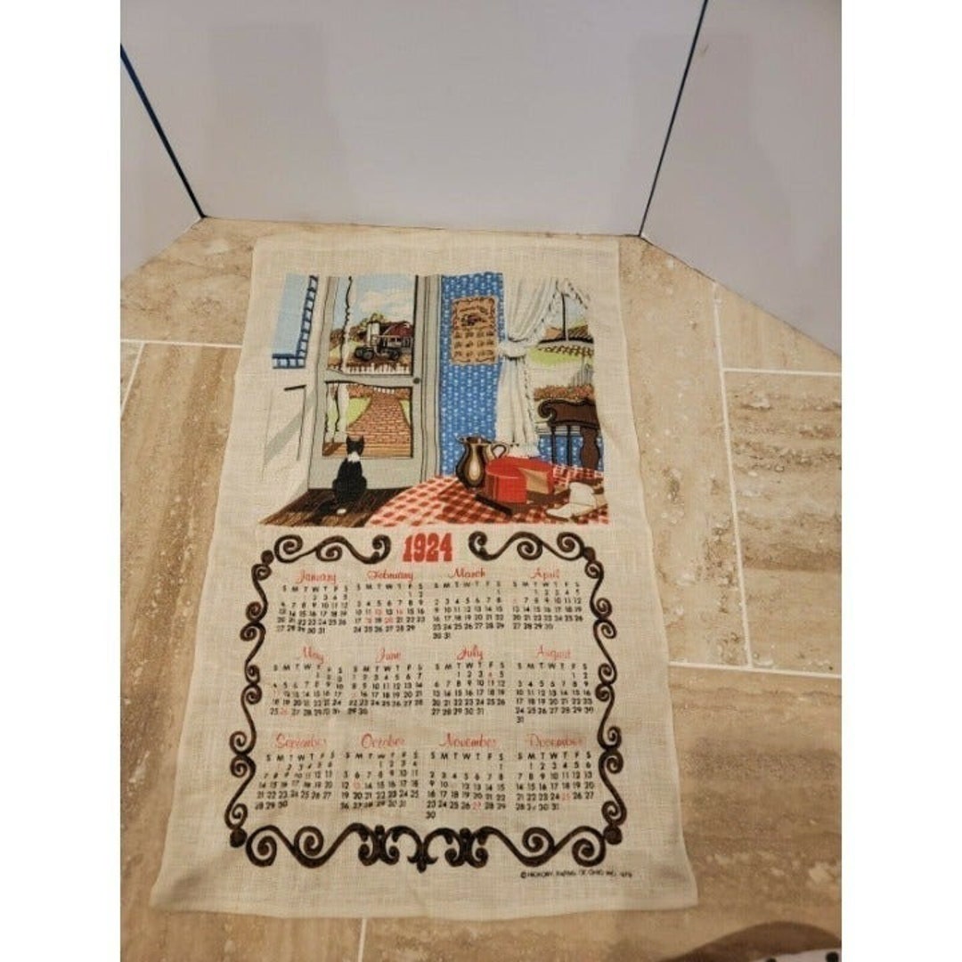 Vintage Hickory Farming of Ohio Inc. 1979 Calendar With Opening Top ...