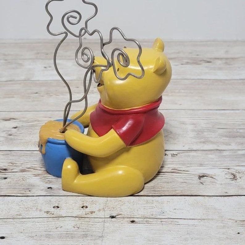 Winnie the Pooh Pot of Honey Desk Shelf Photo Holder Paper Weight 5 - Etsy
