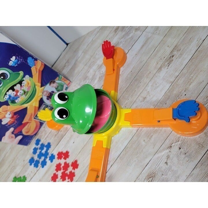 Retro TOMY Mr. Mouth Feed the Frog Game Complete Tested Working C Batt ...