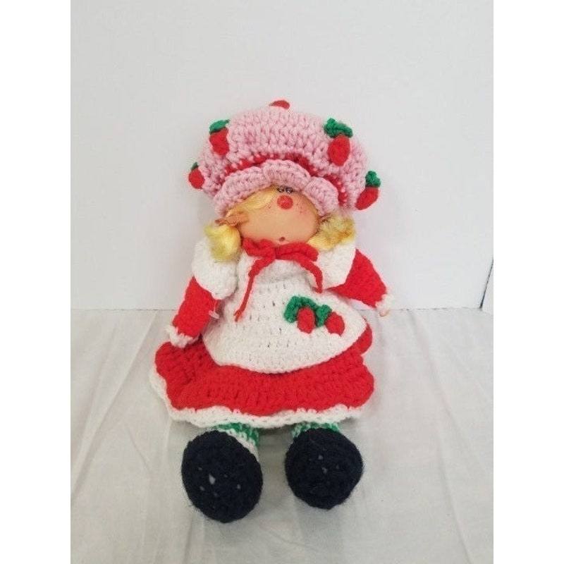 Strawberry Shortcake Crochet Doll - Etsy