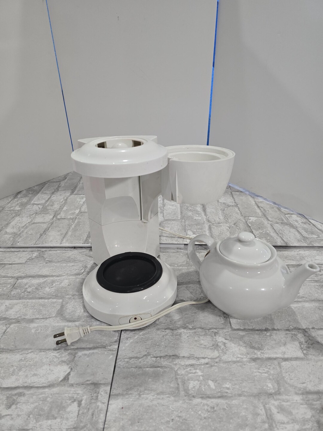 Mrs Tea HTM1 Electric Automatic Drip Hot Tea Maker by Mr Coffee 6 Cup ...