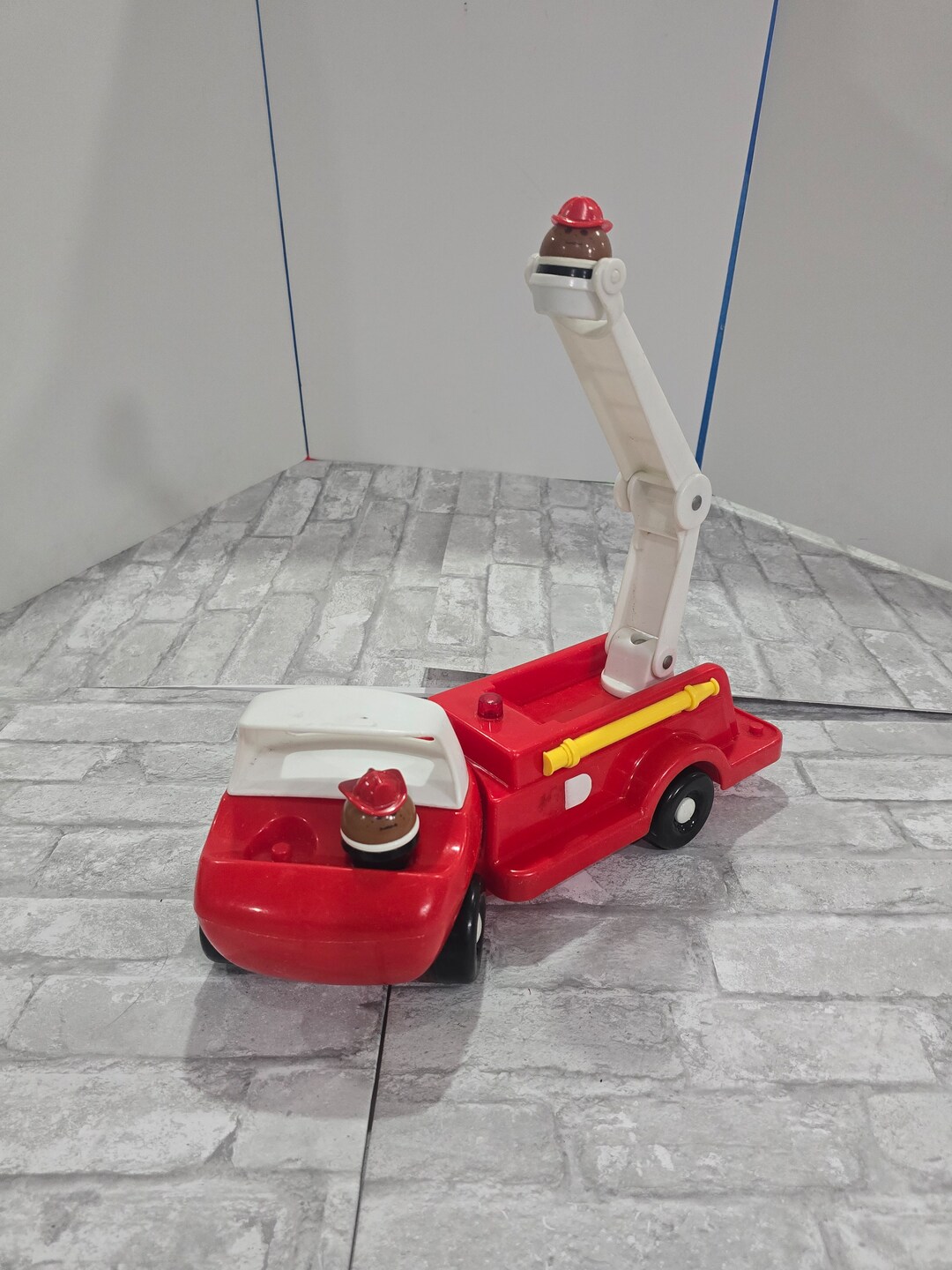 Vintage Little Tikes Toddle Tots Fire Truck PLUS 2 African American ...