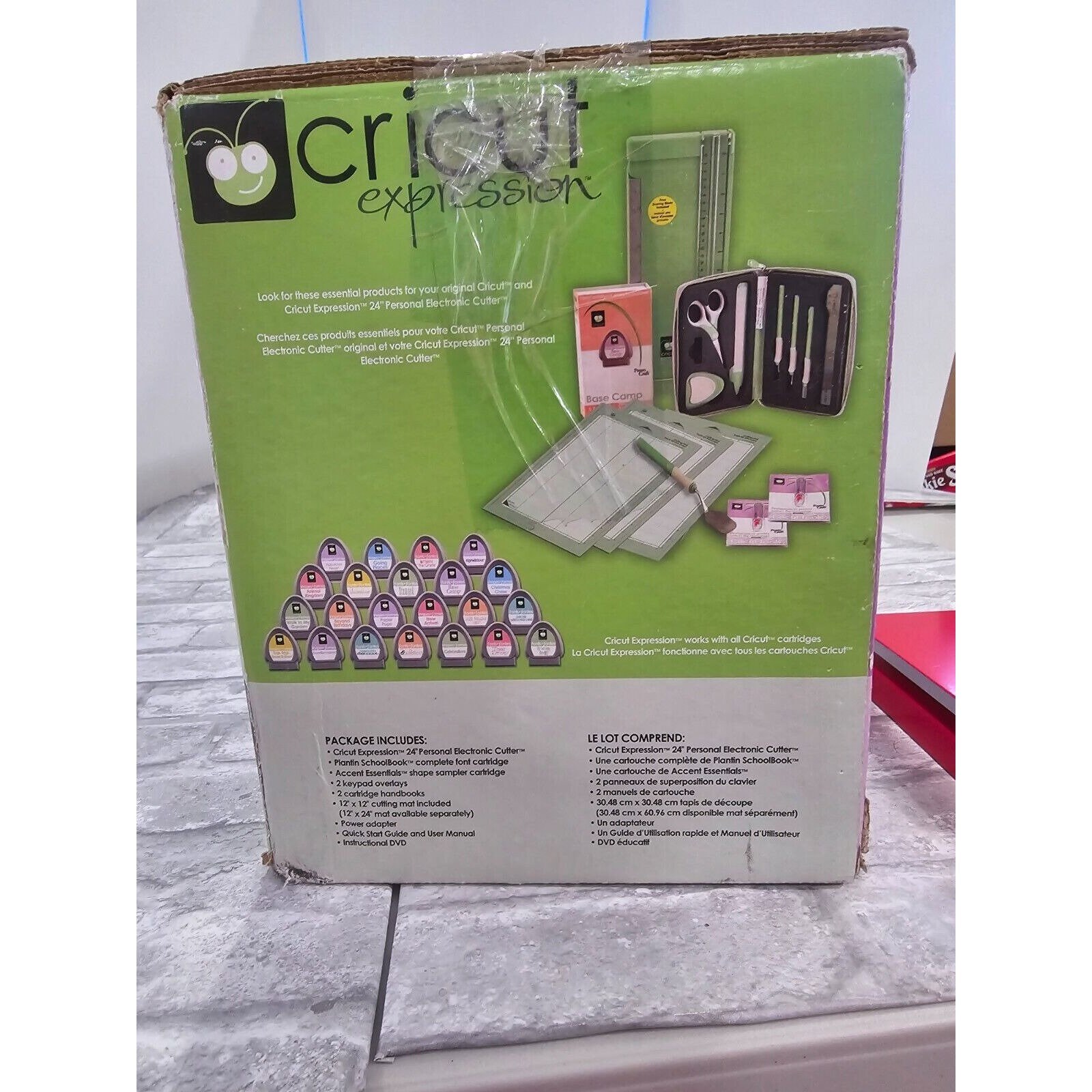 Cricut Expression Provo Craft 24 Electronic Cutter Machine W/ Box ...