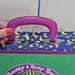 Vintage 1993 Barney Baby Bop Purple Luggage Suitcase Vinyl TV Show Kids ...