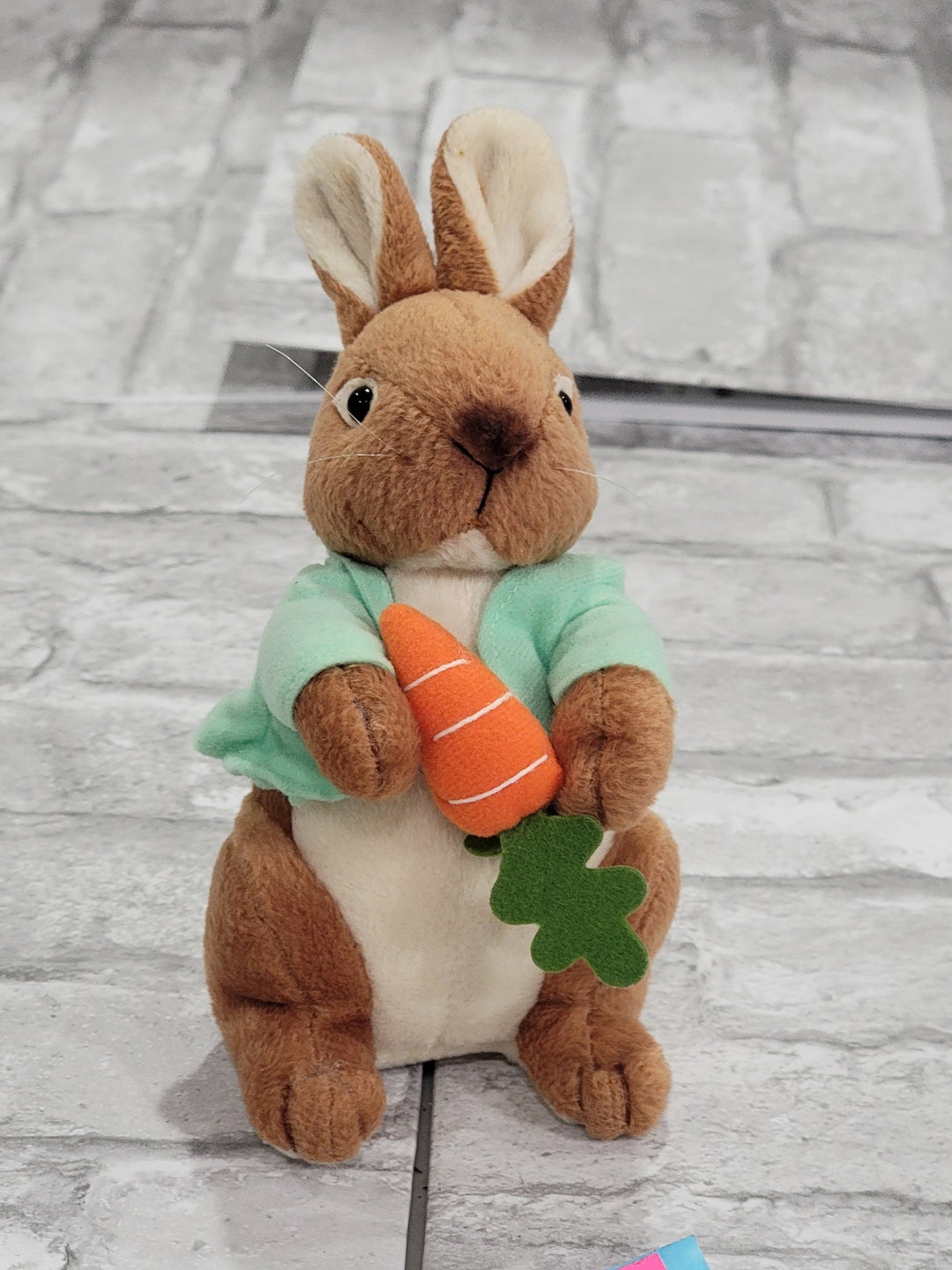 Plush Peter COTTONTAIL, 7.5" Great for EASTER BASKET - 1998 Stuffins ...