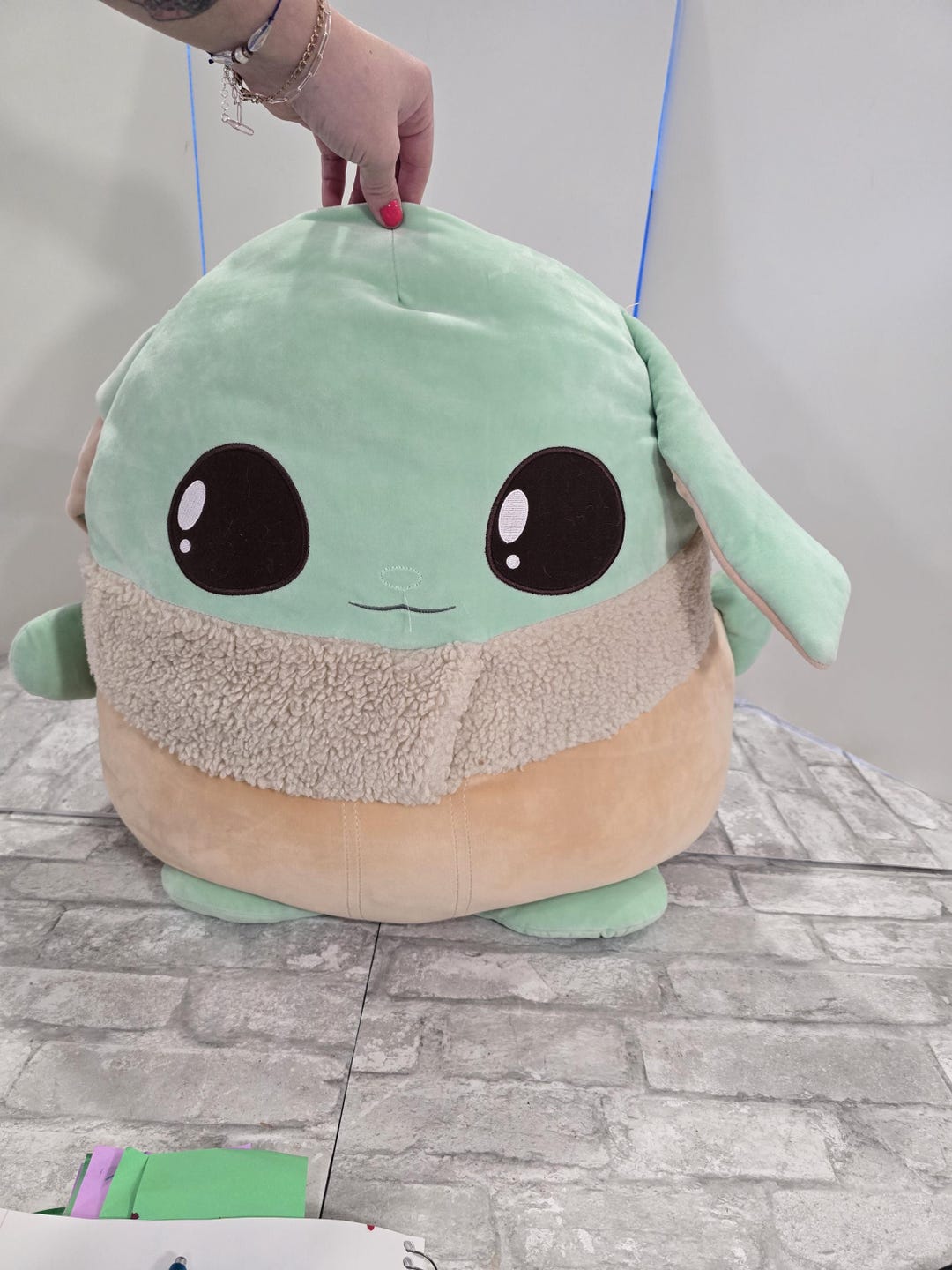 Star Wars Grogu the Mandalorian Baby Yoda Plush 24 Cuutopia Stuffed ...