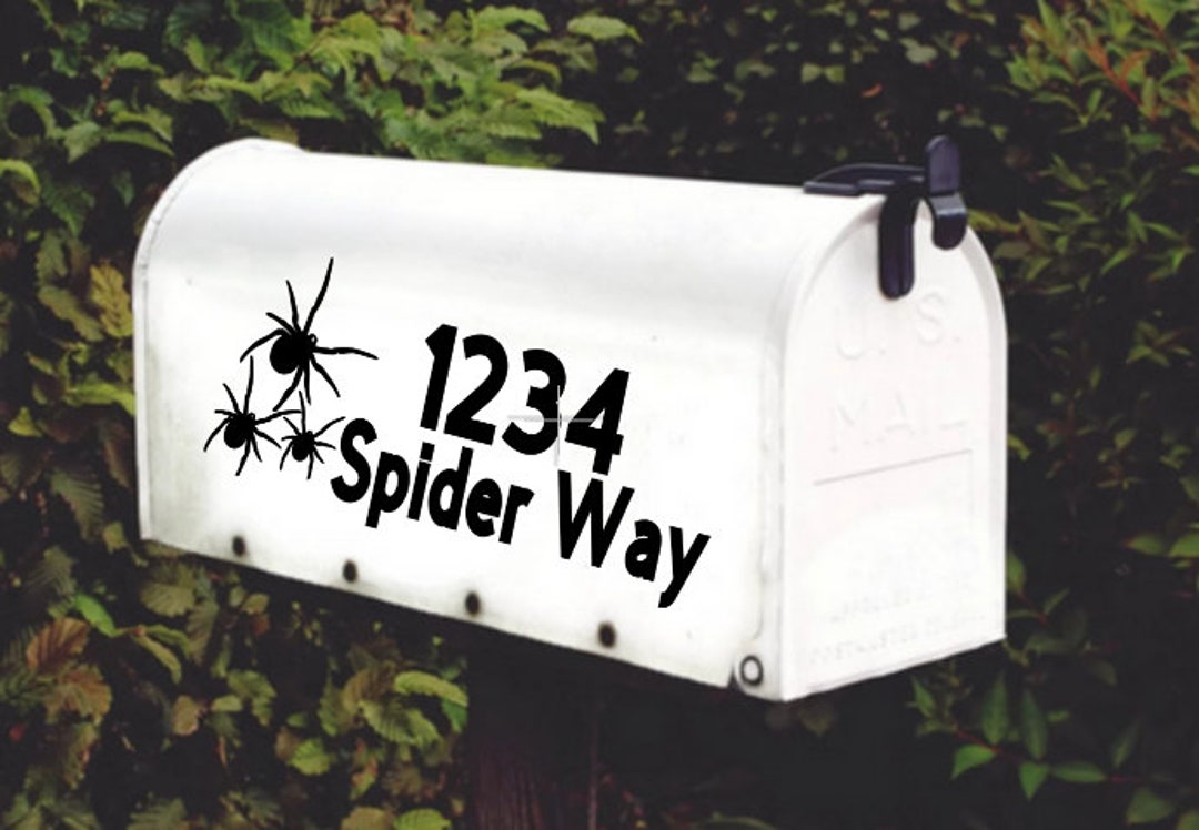 Spider Mailbox Decal Gift Set of 2 - Etsy