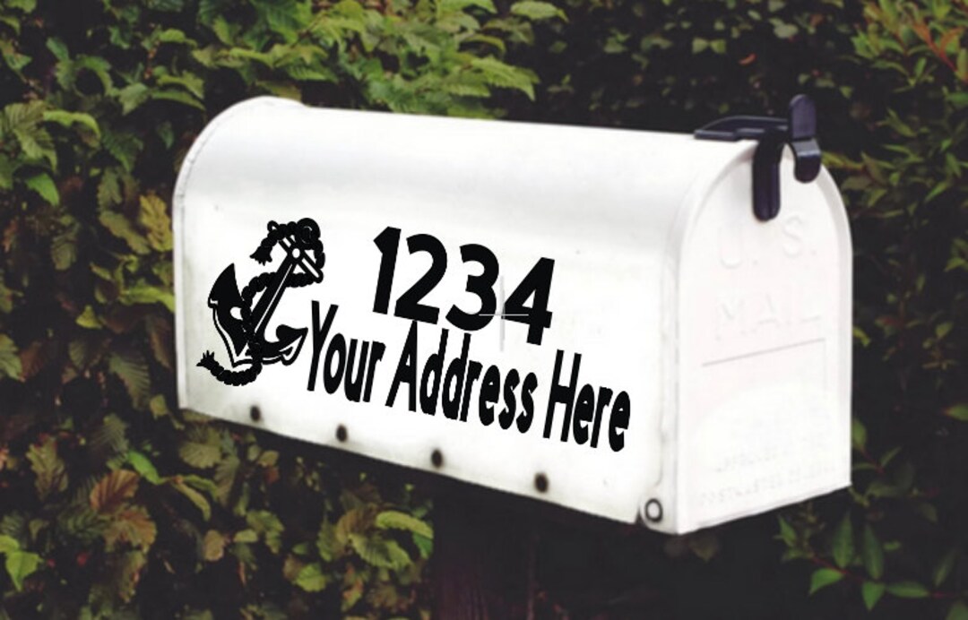Anchor Mailbox Decal Gift Set of 2 - Etsy