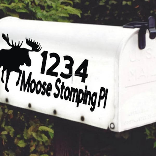 Moose Mailbox Decor - Etsy
