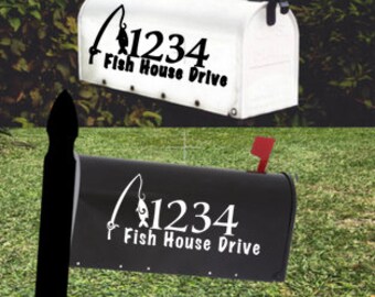 Fishing Mailbox | Etsy