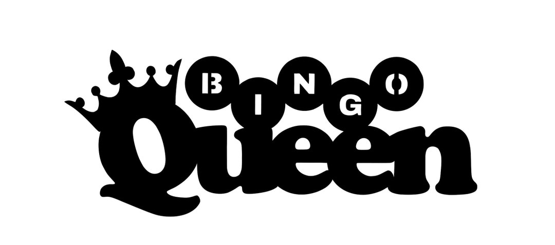 Bingo Queen Vinyl Decals - Etsy
