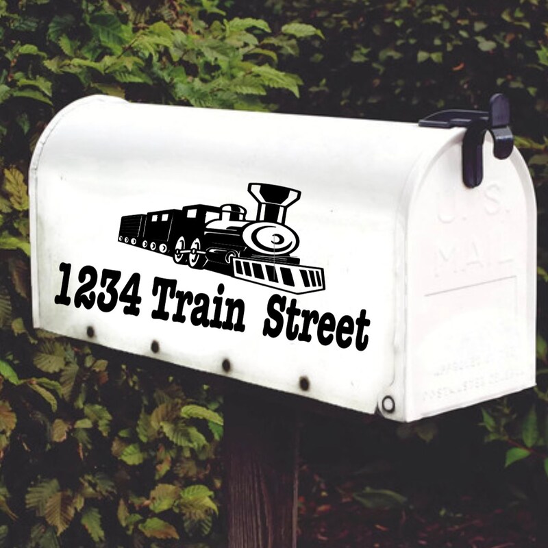Vinyl Mailbox Decals - Etsy