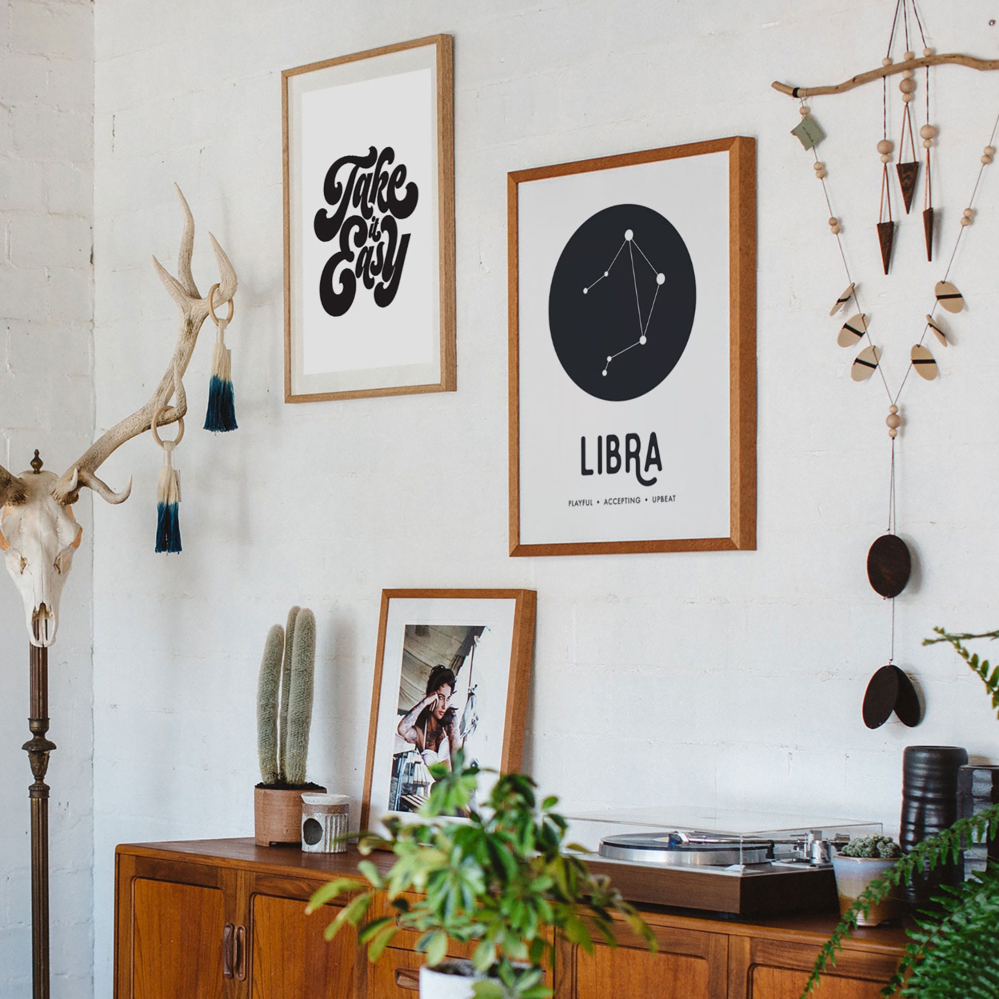 Libra - PRINTABLE WALL ART - Instant Digital Download, Libra Zodiac ...