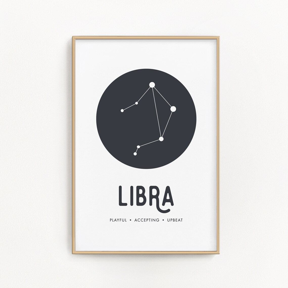 Libra - PRINTABLE WALL ART - Instant Digital Download, Libra Zodiac ...