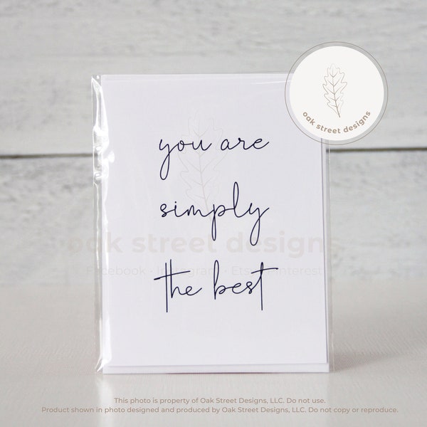 Simply the Best - Etsy