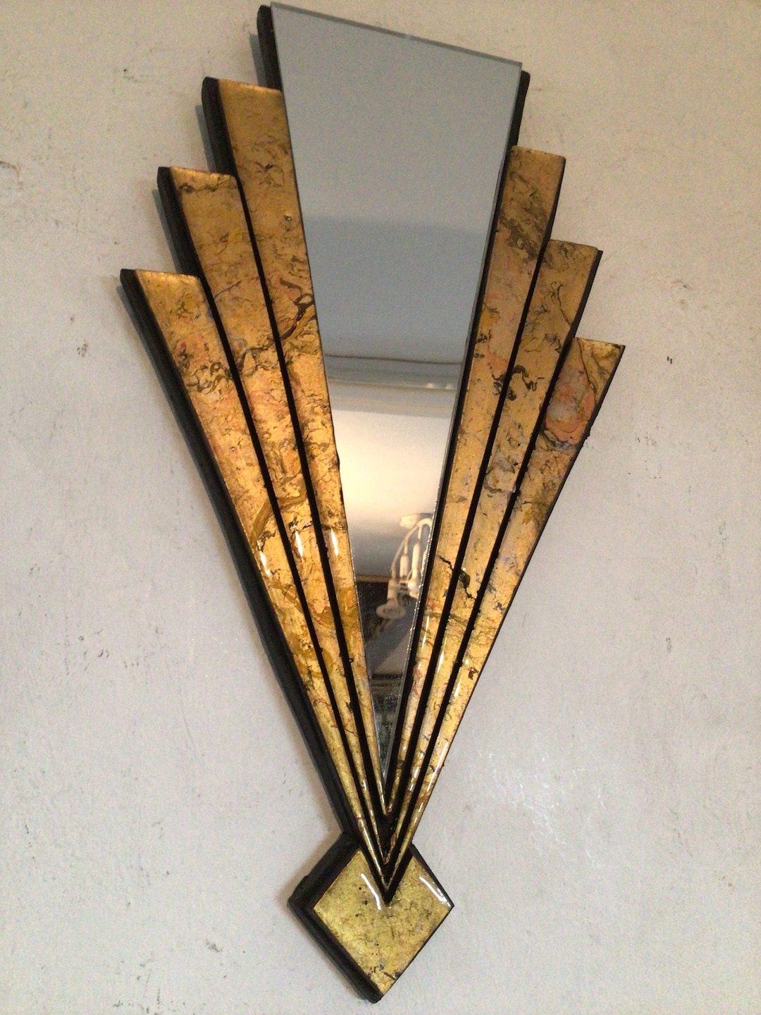 Mirror Stylish Art Deco Design - Etsy