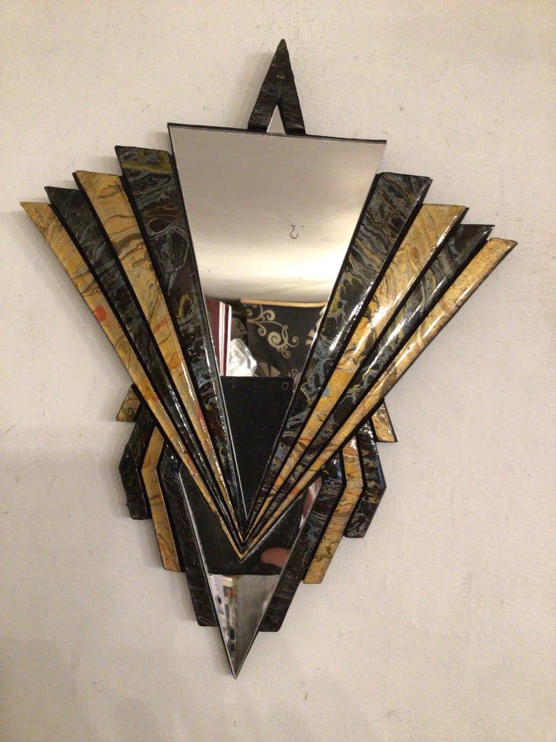 Handcrafted Decorative Art Deco Mirror Home Decor - Etsy