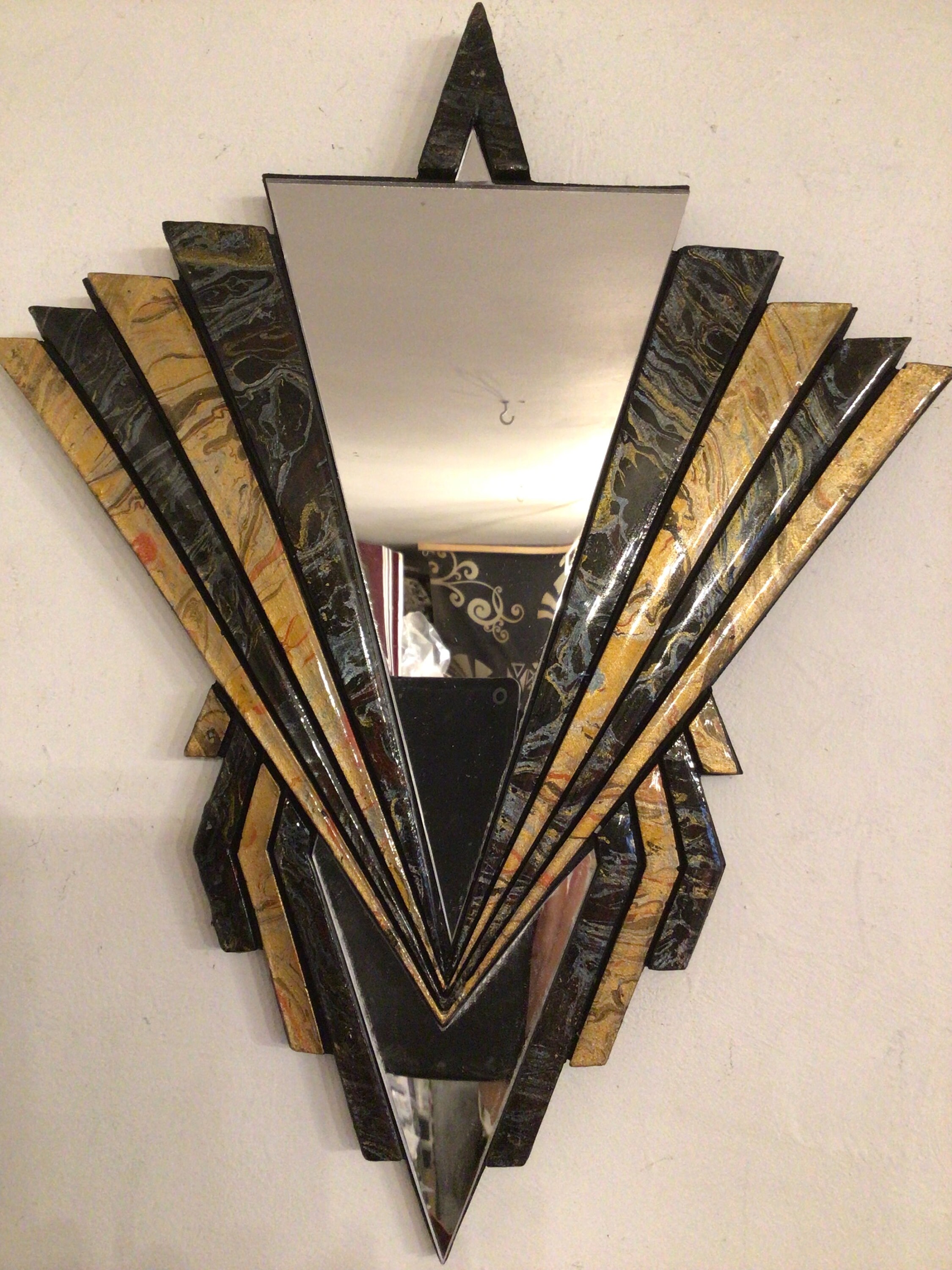 Handcrafted Decorative Art Deco Mirror Home Decor - Etsy