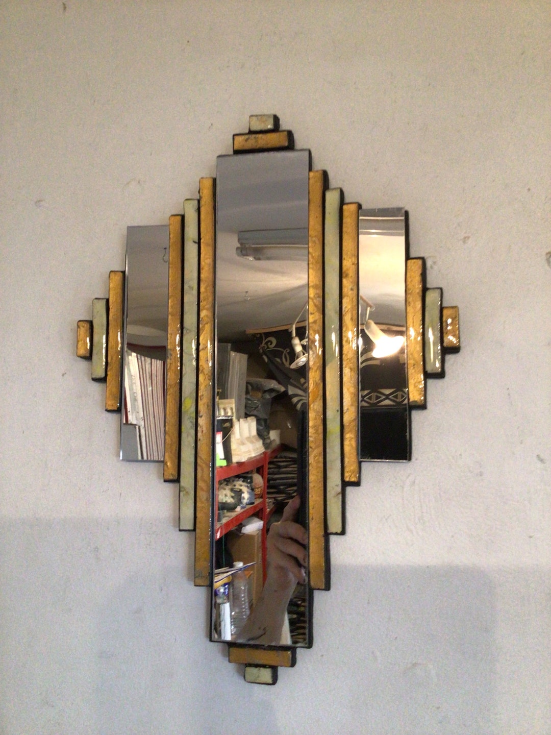 Art Deco Mirror Classic Design Home Decor - Etsy