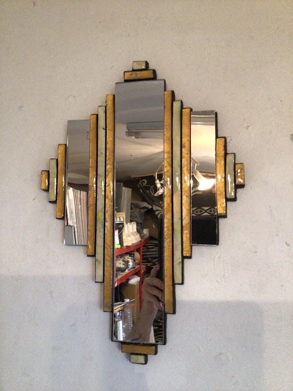 Art Deco Mirror Classic Design Home Decor - Etsy