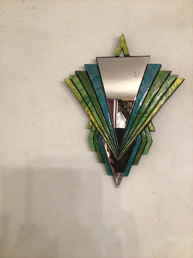 Handcrafted Decorative Art Deco Mirror Home Decor - Etsy